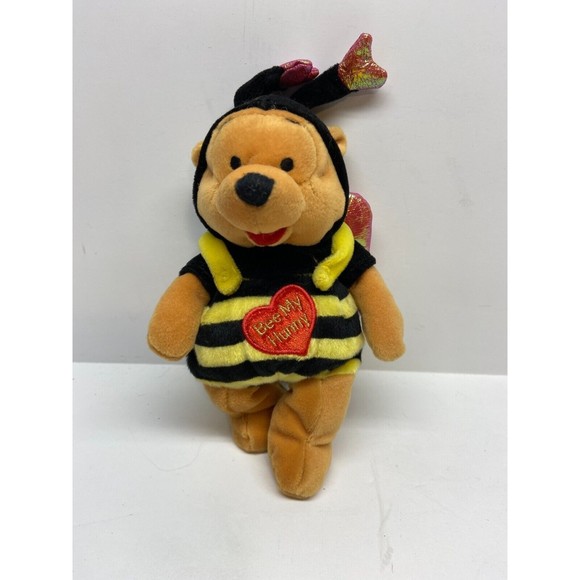 Disney | Toys | Winnie The Pooh Bee Disney Store Bean Bag Plush Doll ...